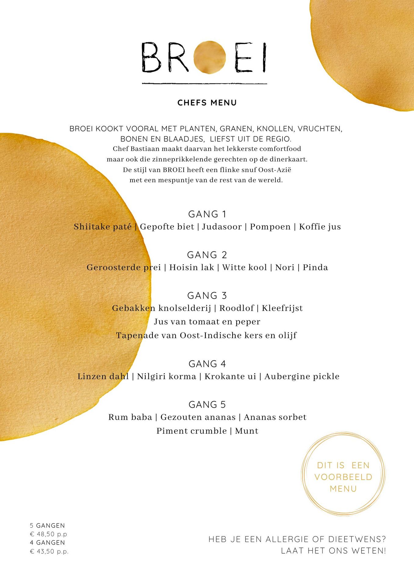 MENU BROEI AMERSFOORT